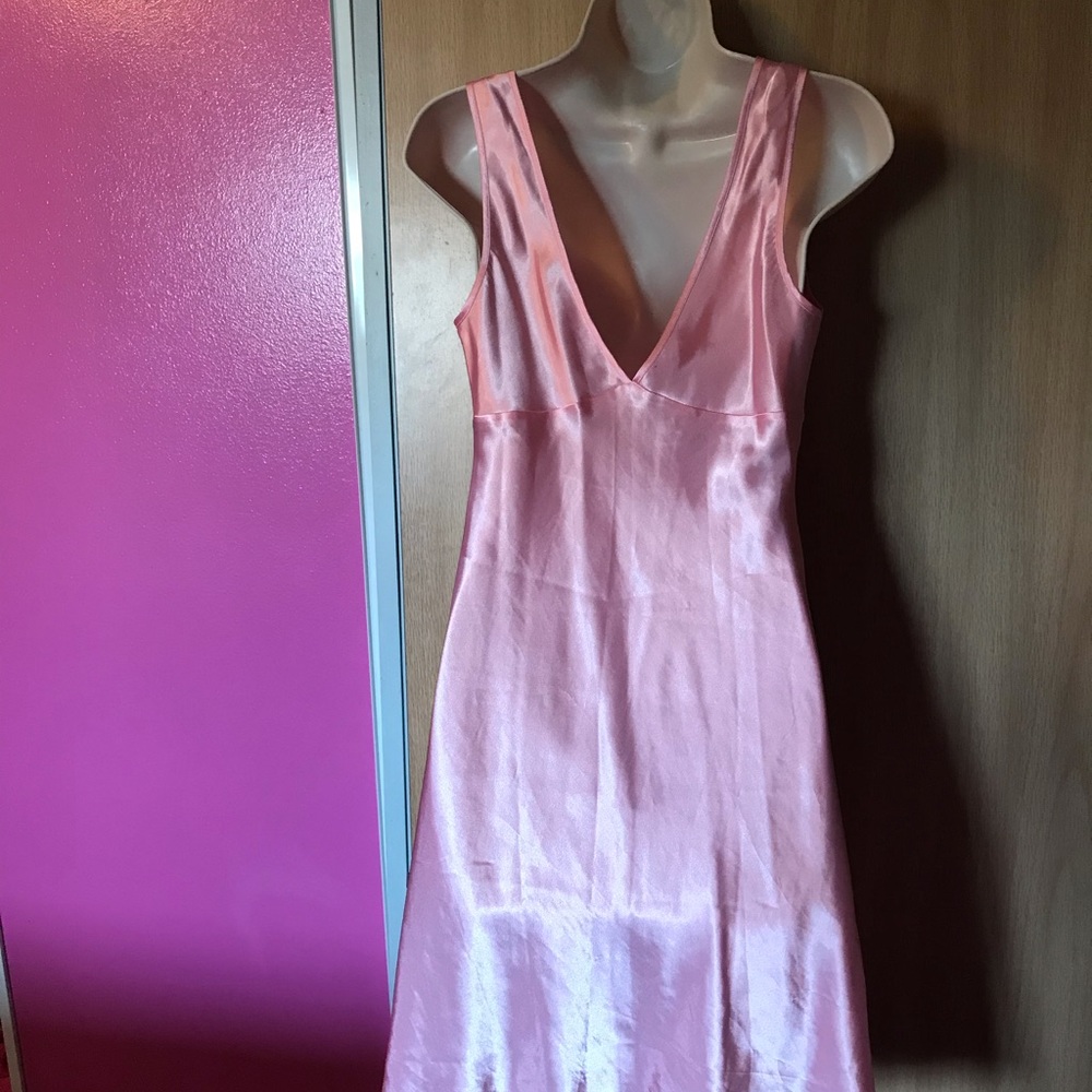 Sexy Pink Satin Victoria Secret Negligee - Gem